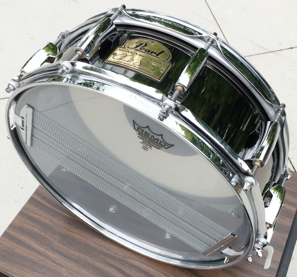 Pearl Chad Smith Signature 14x5 Steel Shell Snare Drum - MKE Drum Co.